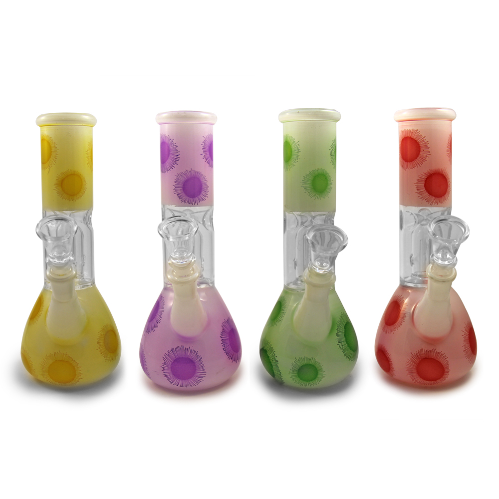 8" Flowers Dome Perc Waterpipe - Pit Bull Glass