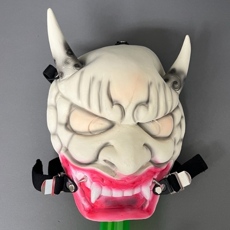 Gas Mask Deluxe Devil Face Gas Mask Face with Acrylic Waterpipe ...