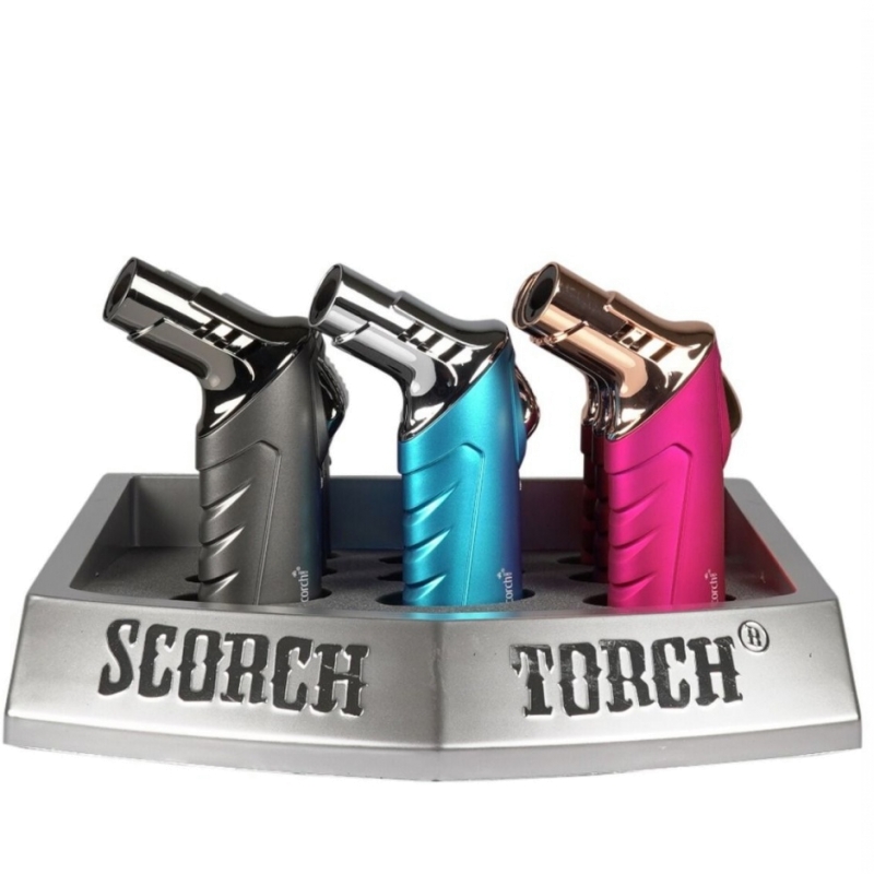 Torch Scorch Torch 4.25" Torch Easy Hand Held 45 Degree Torch Assorted ...