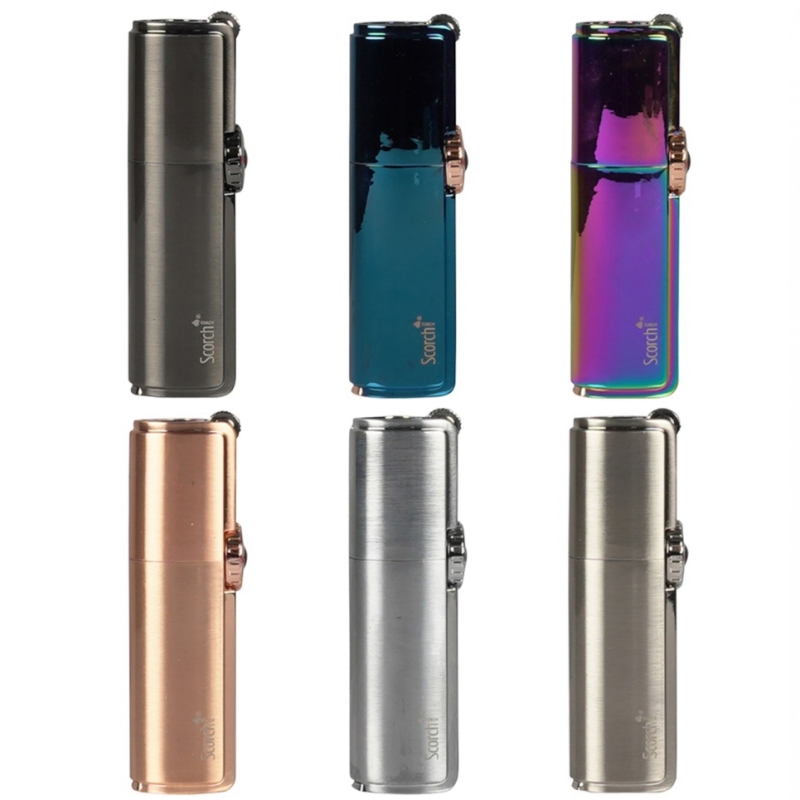 Torch Scorch Torch Flint Igniter 3T with Cigar Punch Assorted Colors ...